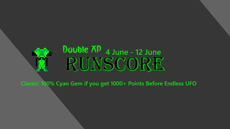 Runscore - Double XP Event - Steam News
