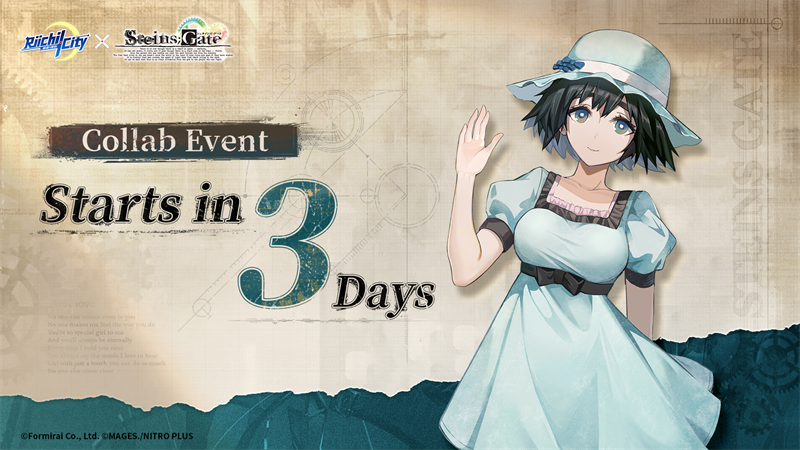 Riichi City × STEINS;GATE - \ Collaboration Countdown / - Steam News