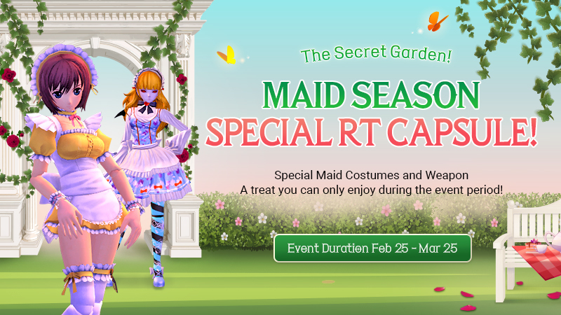 MICROVOLTS: Recharged - The Secret Garden! MAID SEASON SPECIAL RT ...