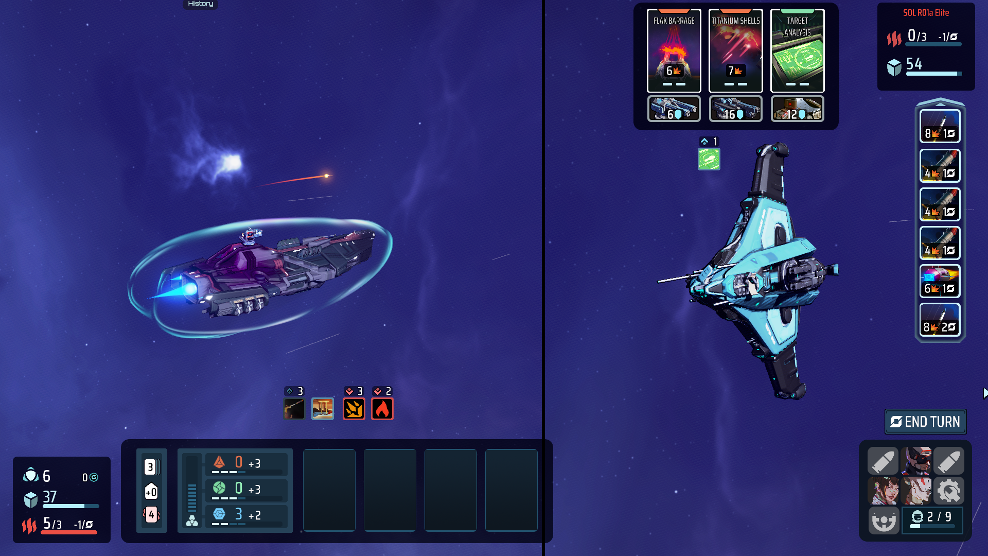 Patch #12: Flak Rework, Expanded Card Synergies, and a New Player Ship ...