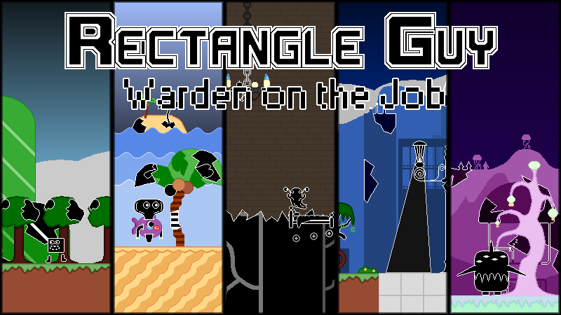 Rectangle Guy - Rectangle Guy: Warden on the Job releasing Friday! - Steam News