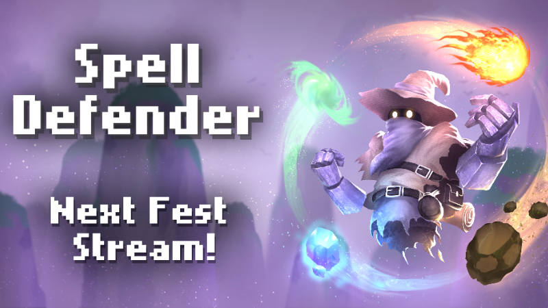 Steam :: Spell Defender :: Spell Defender Next Fest Stream!