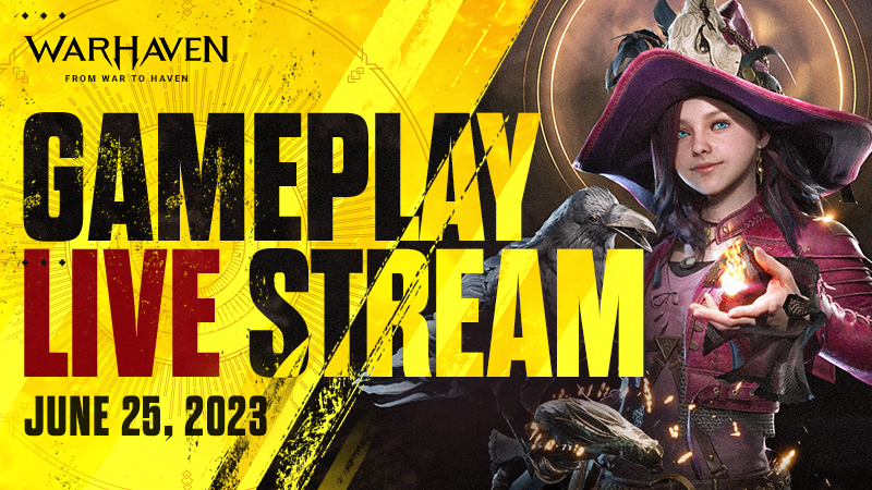 Warhaven - Gameplay Livestream! - Steam News