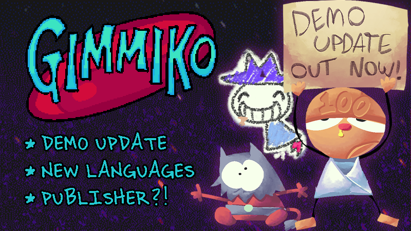GIMMIKO - WE UPDATED THE DEMO - Steam News