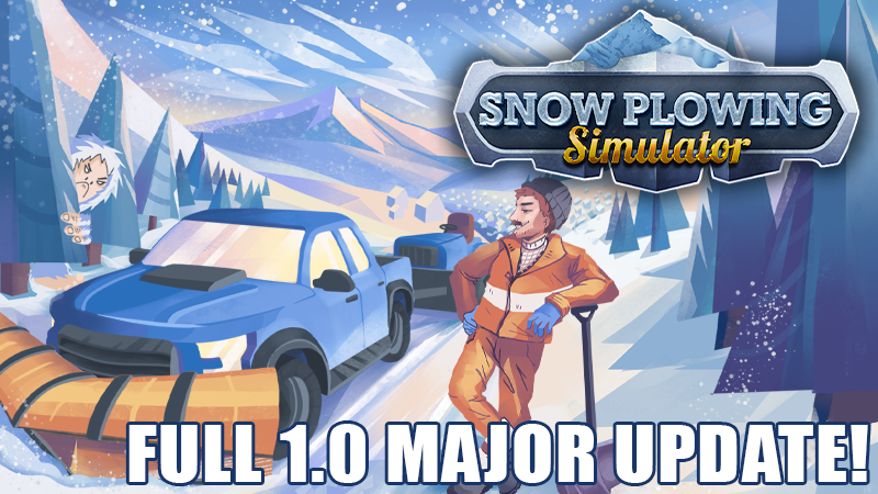 Steam :: Snow Plowing Simulator :: Snow Plowing Premiere! 🎇🔥🏔️ ️