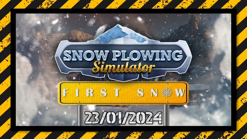 Snow Plowing Simulator - Snow Plowing Simulator - First Snow - Steam News