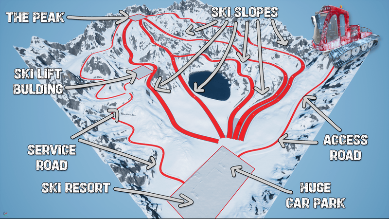 Snow Plowing Simulator - We are working on the Ski Resort DLC! ⛷️🏂 ...