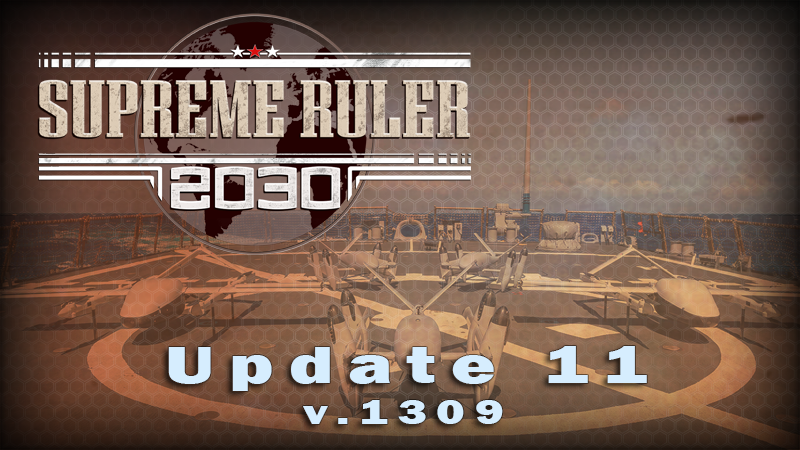 Supreme Ruler 2030 - Supreme Ruler 2030 - Update 11 - Steam News