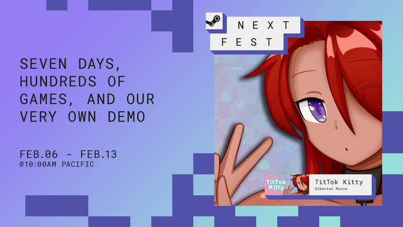 TitTok Kitty - PLAY DEMO AND GET SOUNDTRACK FOR FREE! - Steam News