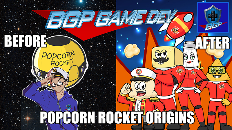 Popcorn Rocket - Popcorn Rocket Origins Game Dev Vlog! - Steam News