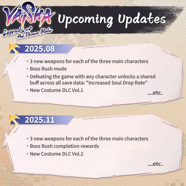 Yasha: Legends of the Demon Now Available! · Yasha: Legends of the ...