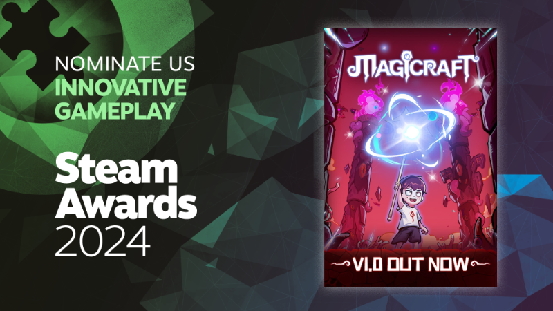 Magicraft - [Steam Awards2023] NOMINATE US Innovative Gameplay~ - Steam ...