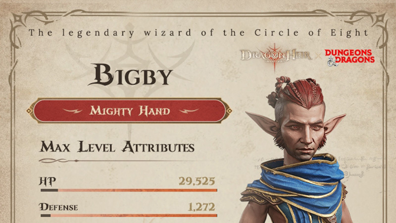 Dragonheir: Silent Gods - Meet Bigby, The Legendary Wizard of the ...
