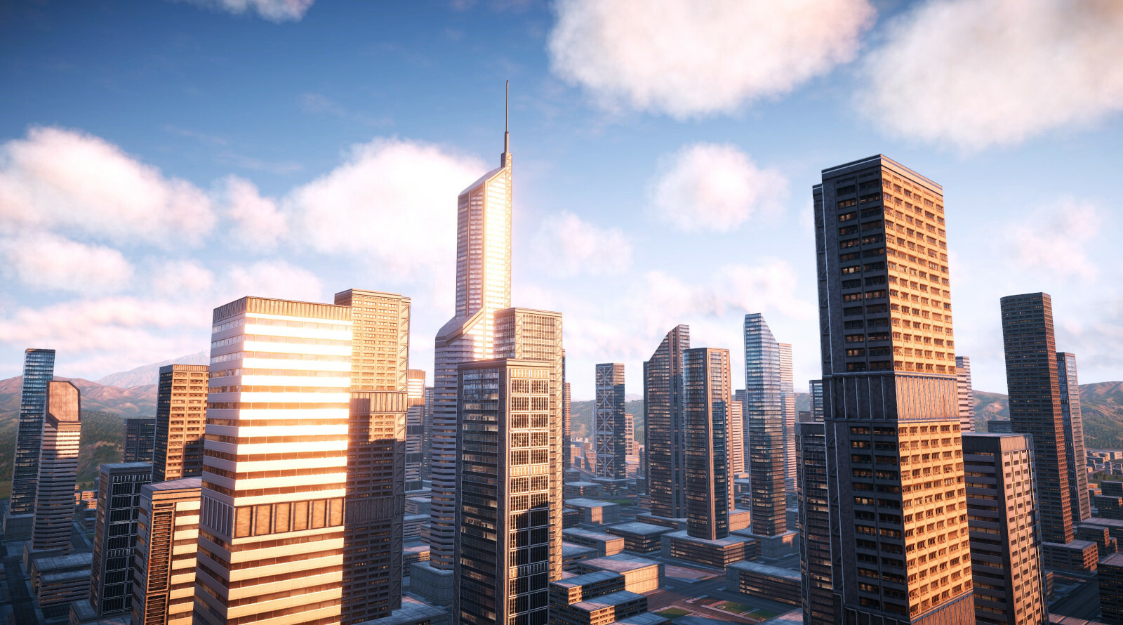 Destructible city buildings