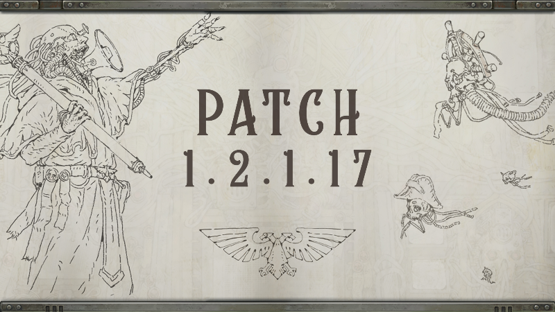 Warhammer 40,000: Rogue Trader - Patch 1.2.1.17 is here! - Steam News