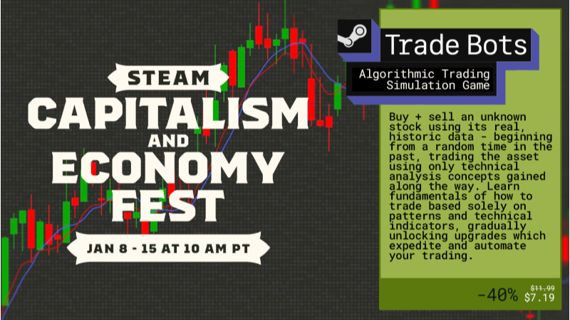 Trade Bots: A Technical Analysis Simulation - Trade Bots on sale now! - Steam News
