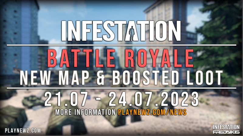 Infestation: The New Beginning - [WEEKEND EVENT] Battle Royale: New Map ...
