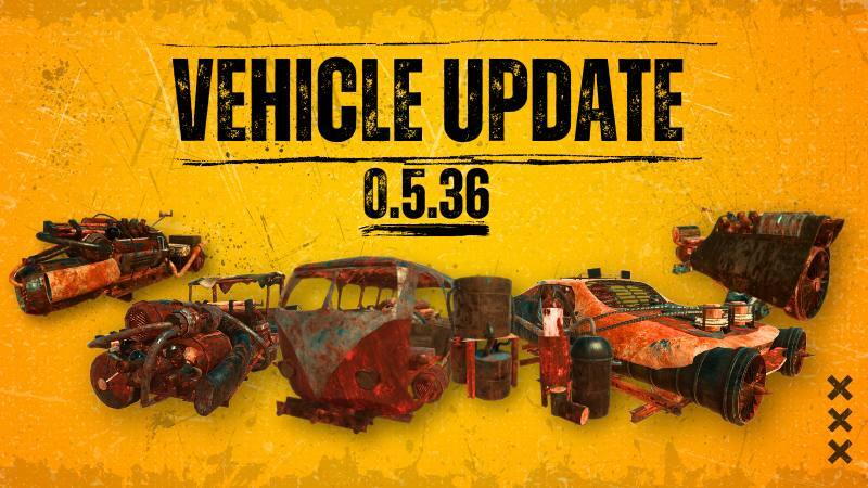 Steam :: Plains of Pain :: Update v0.5.36: Vehicle Evolution