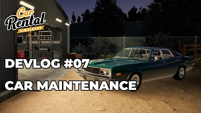 Car Rental Simulator - Car Maintenance - Steam News