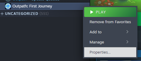 CHANGES TO OUTPATH - FIRST JOURNEY · Outpath: First Journey update for 22 October 2023 · SteamDB