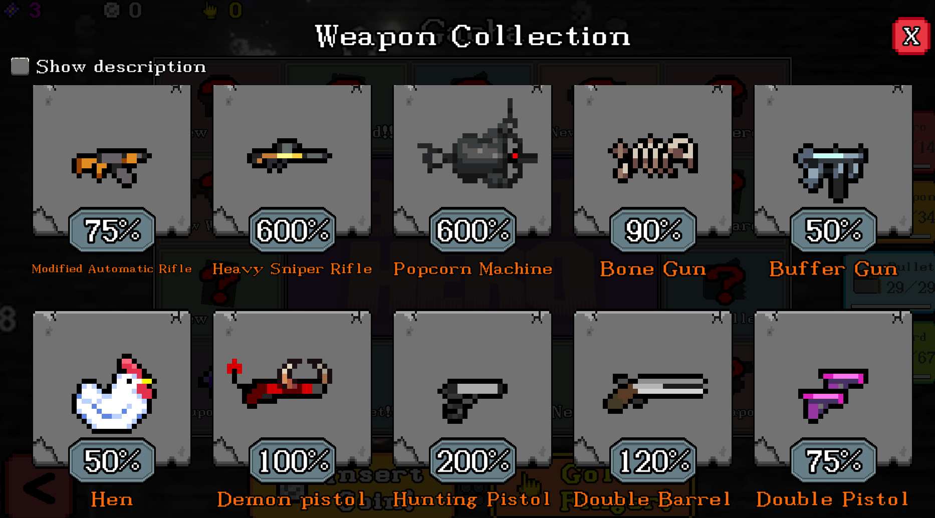 Now, bullets mainly provide basic bullet damage, which can also be ...
