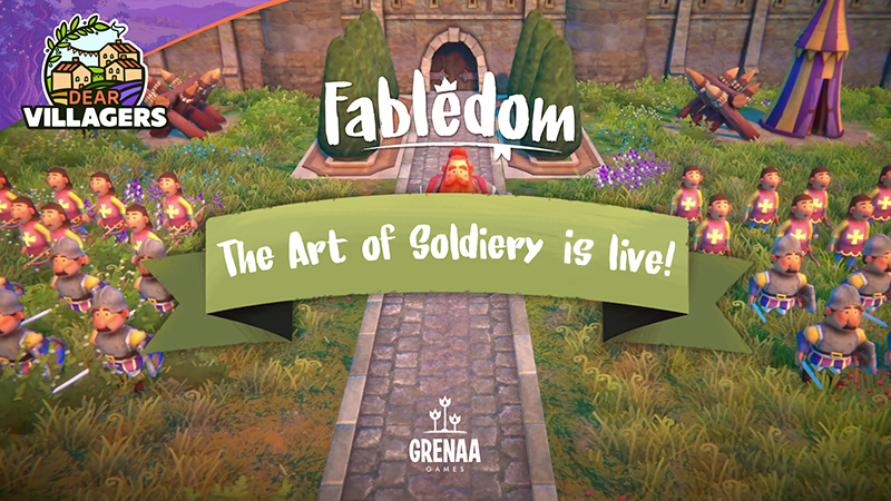 Fabledom - The Art of Soldiery is AVAILABLE NOW! - Steam News