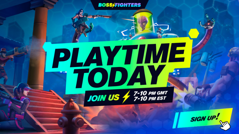 Steam :: Boss Fighters :: 🚀PLAYTIME TODAY!🚀