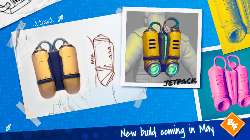 BOSS FIGHTERS - Fighters Gadgets: JetPack sketch - Steam News