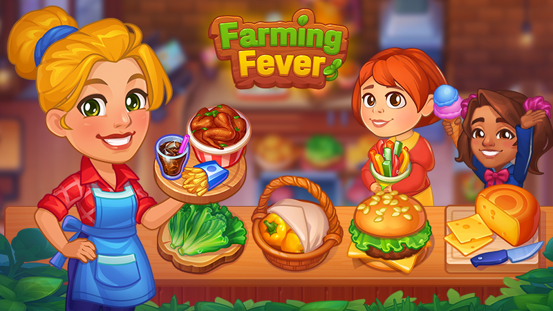 Farming Fever: Pizza and Burger Cooking game - Farming Fever: Autumn ...