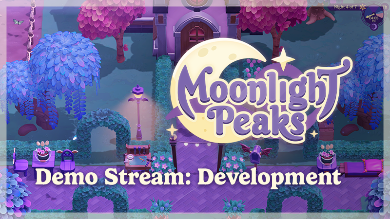 Moonlight Peaks - 7 Streams of Moonlight Peaks - pt. 2: Development - Steam News