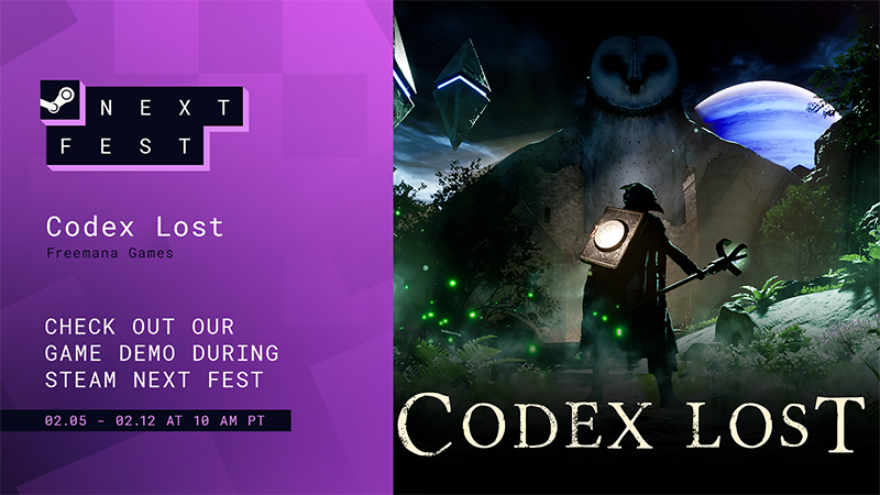 Codex Lost - Codex Lost demo on Steam Next Fest! - Steam News