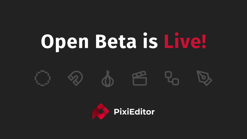 PixiEditor - PixiEditor Open Beta is available now! - Steam News