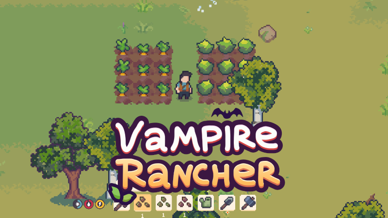 Vampire Rancher - Can Vampires even farm garlic? (Farming Update ...