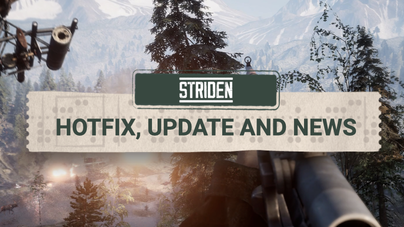 STRIDEN - Striden | Hotfix Update & Upcoming Content News - Steam News