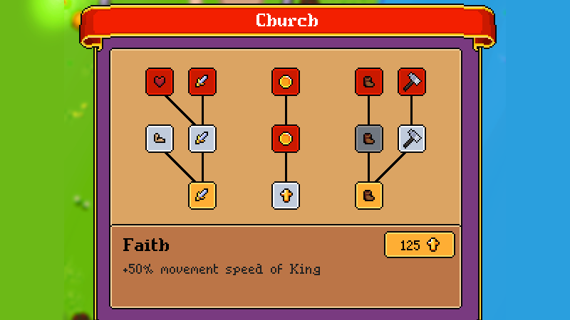 Steam :: Super Fantasy Kingdom :: Faith Skill Tree!