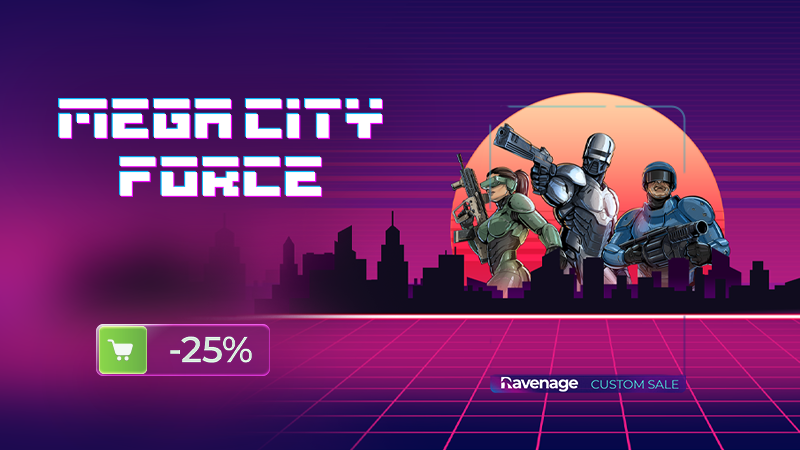 Mega City Force - Mega City Force is on Sale 25% - Steam News