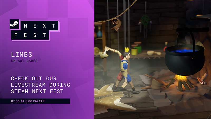 Limbs - Limbs Demo Dev Stream - Steam News