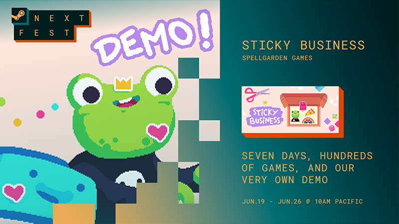 Sticky Business - Watch us create some spectacular stickers! - Steam News