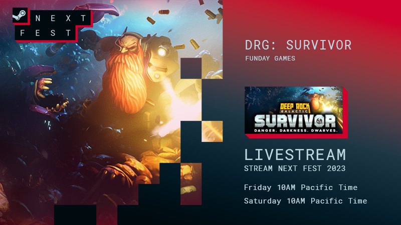 Steam :: Deep Rock Galactic: Survivor :: Watch us play the Demo!