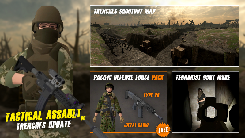 Tactical Assault VR - Tactical Assault VR v0.8.9 TRENCHES UPDATE ...