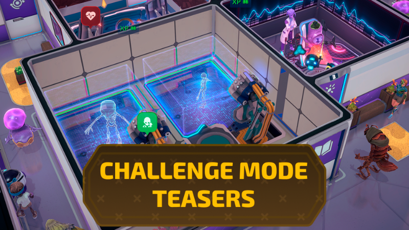 Galacticare - Challenge Mode Teasers - Steam News