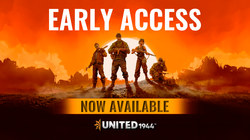 UNITED 1944 - UNITED 1944 Available Now on Early Access - Steam News