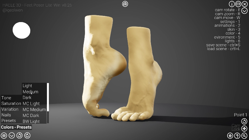HAELE 3D - Feet Poses Pro - Drawing References - Update v0.26 - HAELE ...