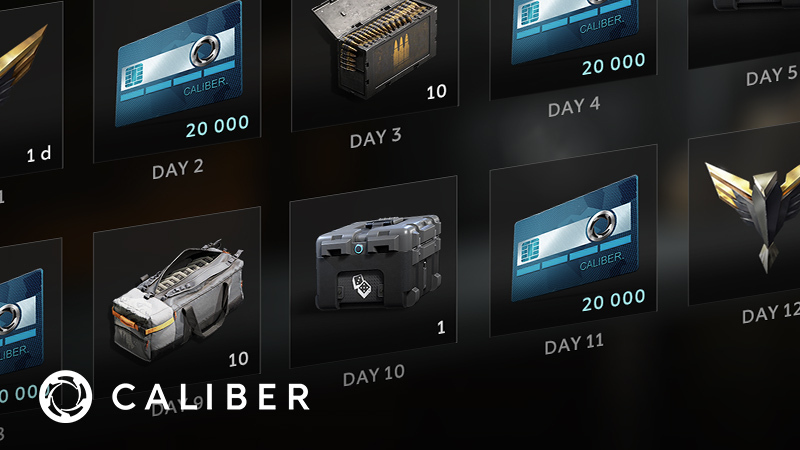 Steam :: Caliber :: Reward Log Update!