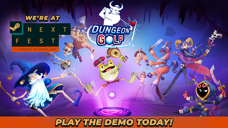 Dungeon Golf - Play the New MULTIPLAYER Demo now! - Steam News