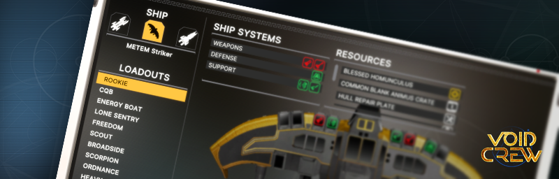 New Player SHIP - AVAILABLE NOW! · Void Crew update for 25 September ...