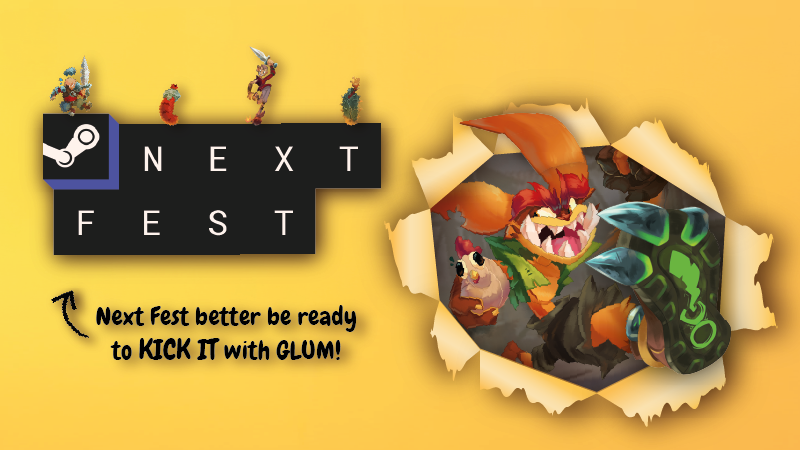 GLUM - Steam Next Fest Broadcast! - Steam News