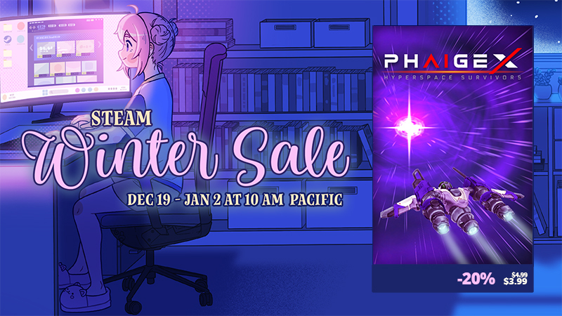 PhaigeX: Hyperspace Survivors - STEAM WINTER SALE: GRAB PHAIGEX @ 20% ...