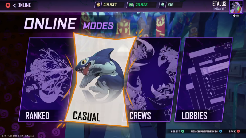 Rivals of Aether II - Menu Makeover - Patch 1.5.2 Notes - Steam News