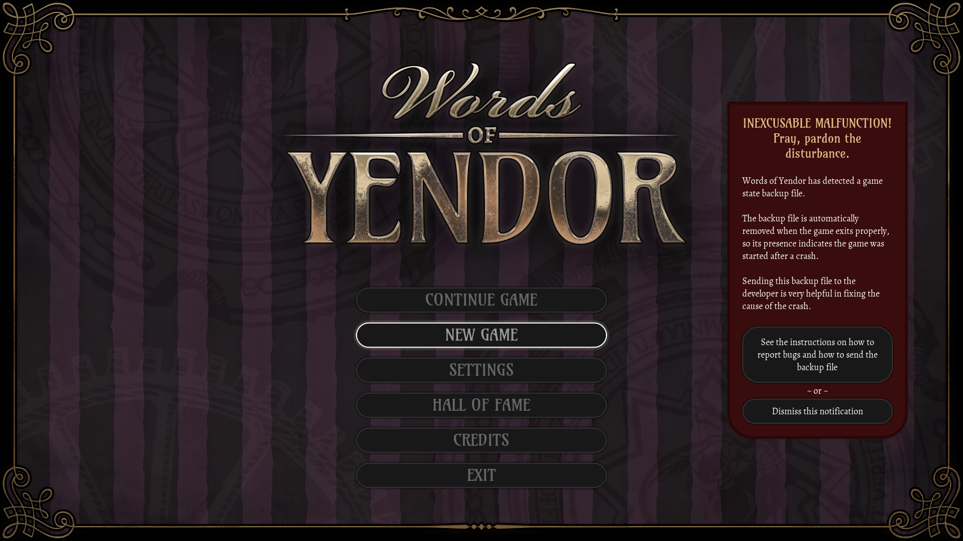 Steam Community :: Words of Yendor